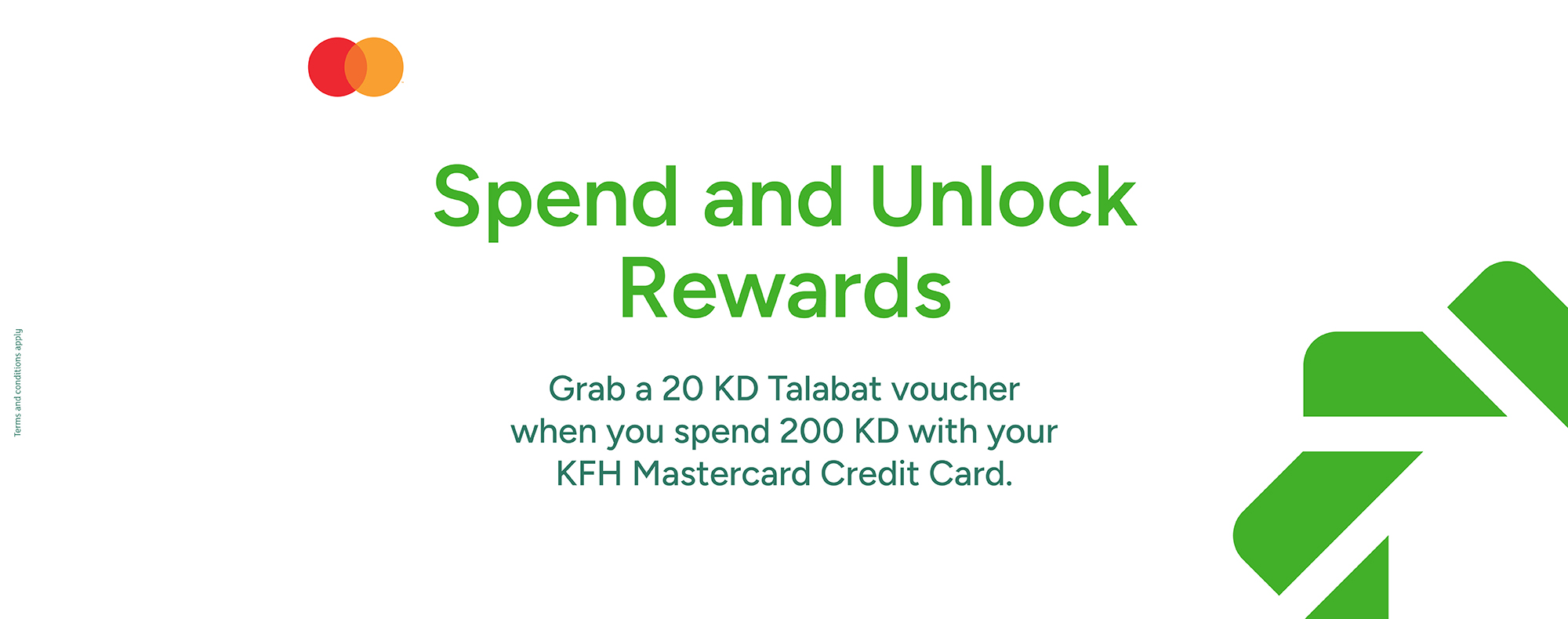 KFH Spend Campaign with Mastercard Credit Cards